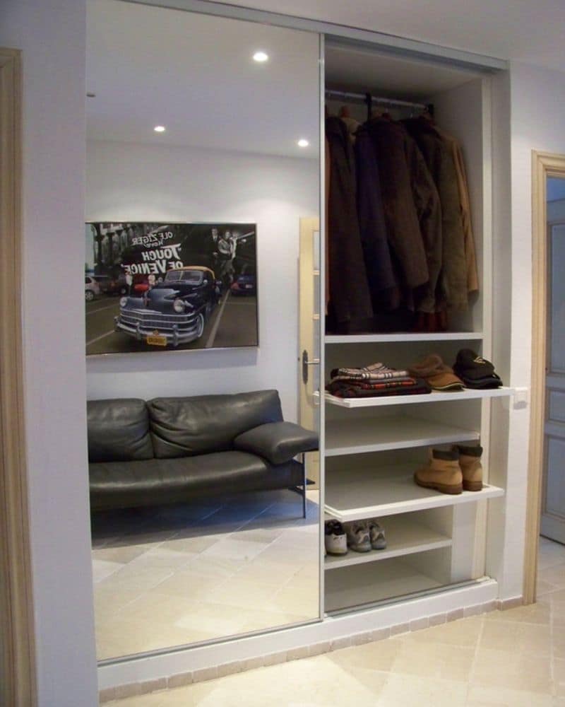 Placard d'entrée - Agencement Cuisine Dressing